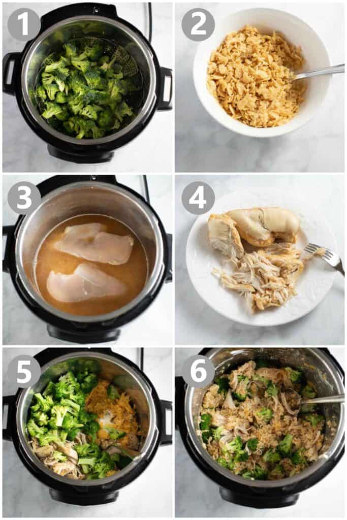 Instant Pot Chicken Broccoli Rice | Meaningful Eats