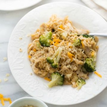 Instant Pot Chicken Broccoli Rice | Meaningful Eats