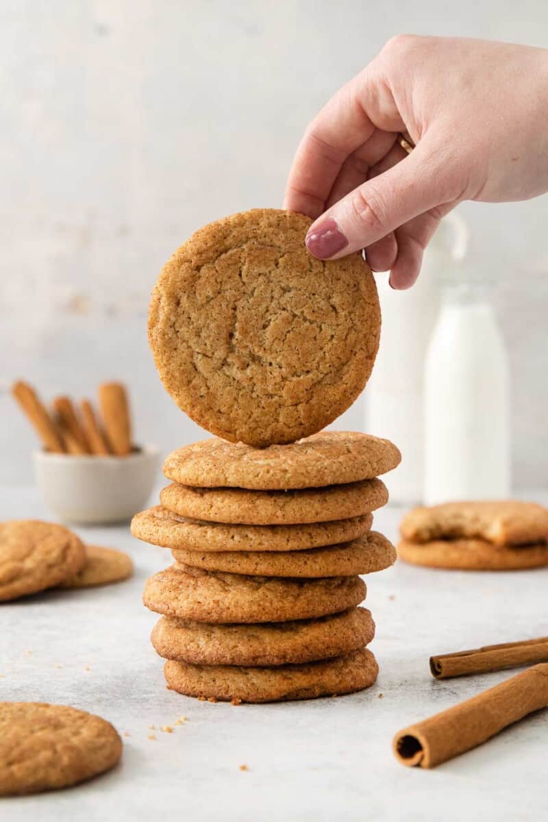 Almond Flour Snickerdoodles (Grain-Free) - Meaningful Eats