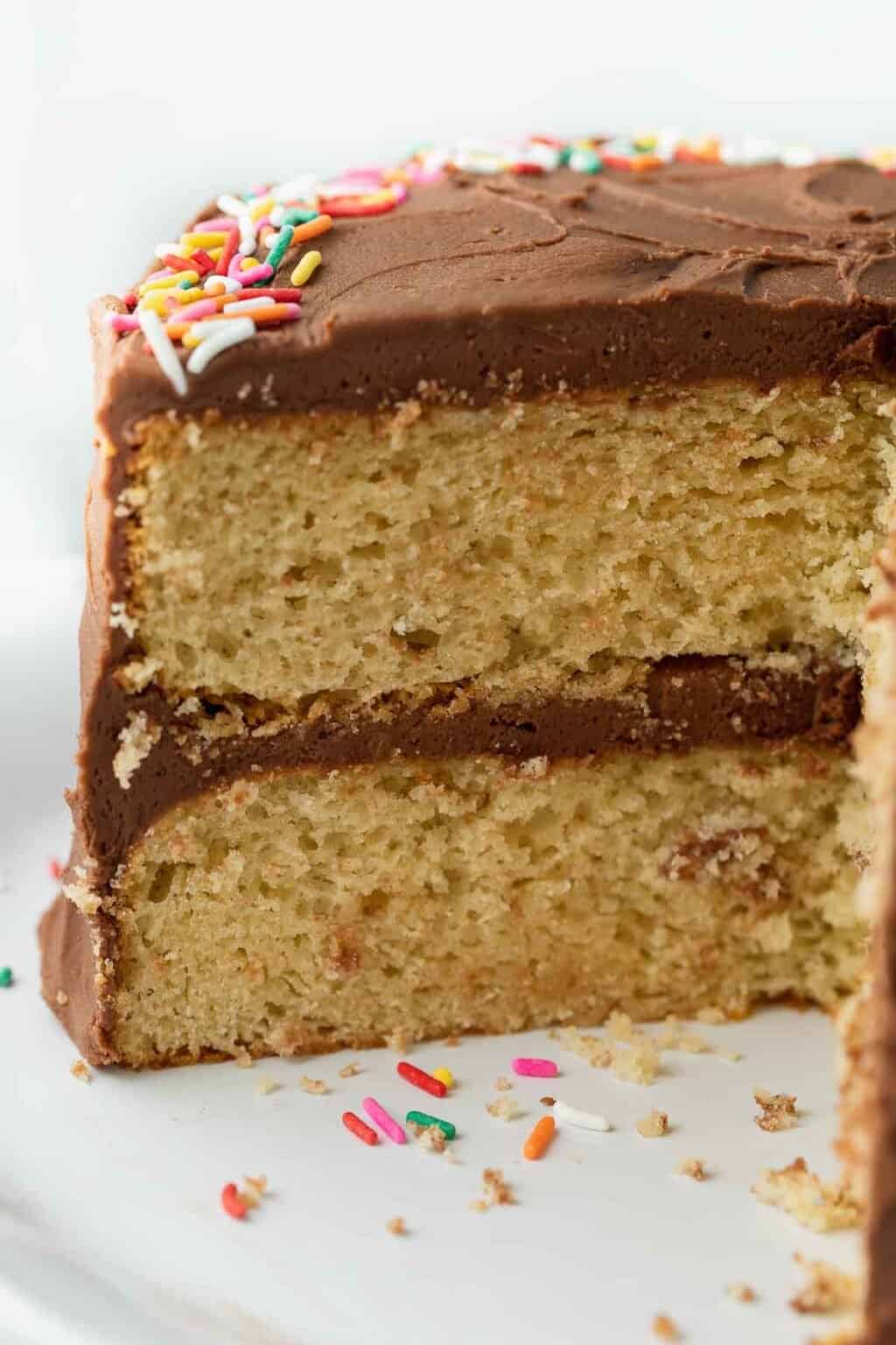 Amazing Gluten-Free Birthday Cake - Meaningful Eats