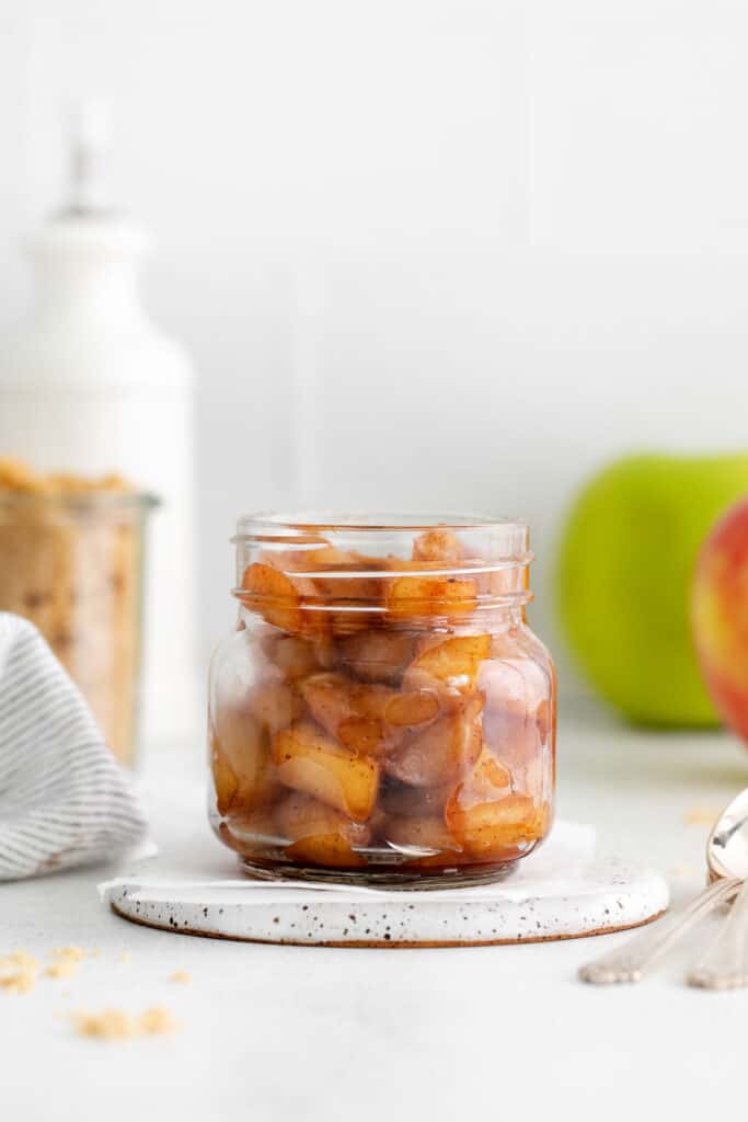 Simple Apple Compote - Meaningful Eats