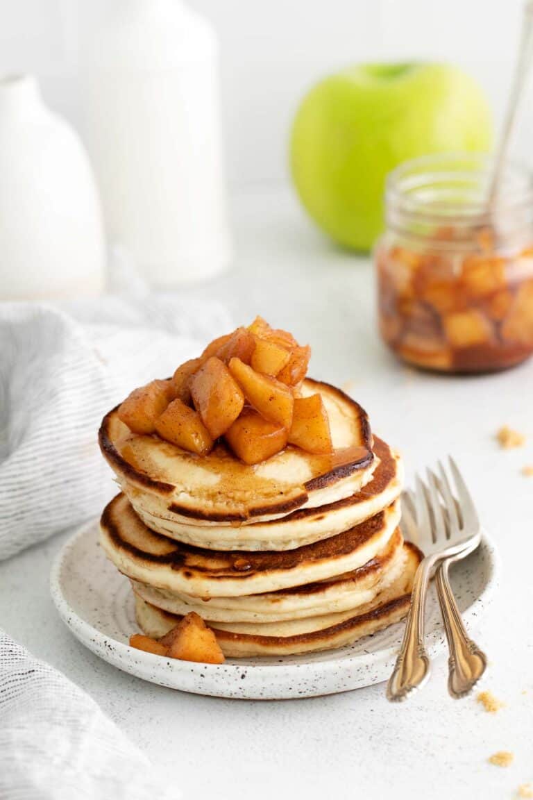 Simple Apple Compote - Meaningful Eats