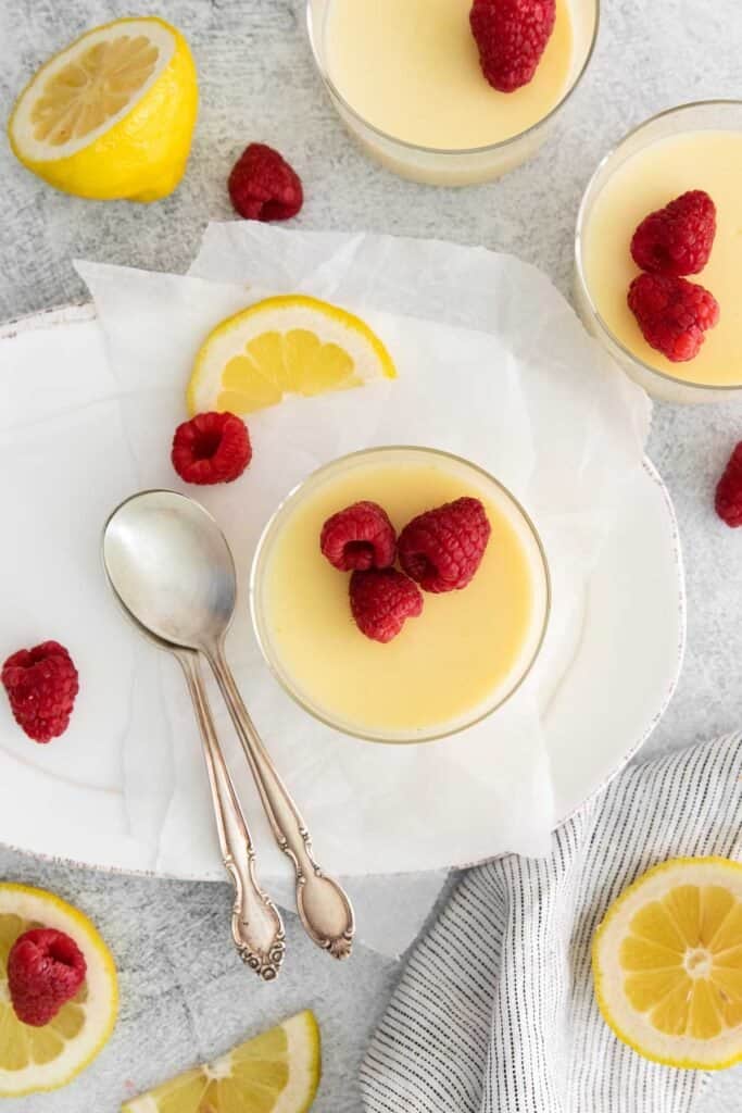 Perfect Lemon Posset - Meaningful Eats