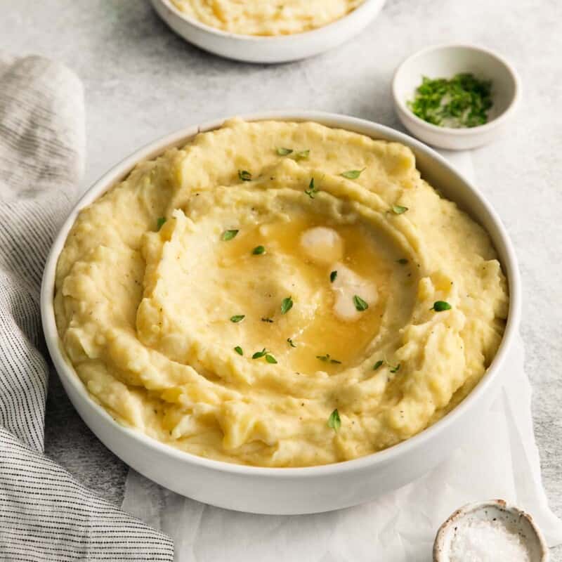Dairy-Free Mashed Potatoes (BEST EVER!) - Meaningful Eats
