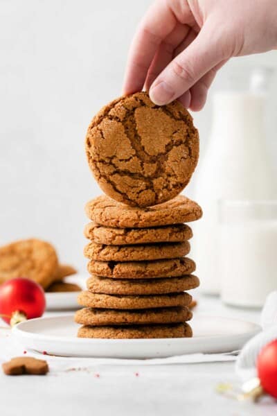 Gluten-Free Ginger Snaps (Old Fashioned!) - Meaningful Eats
