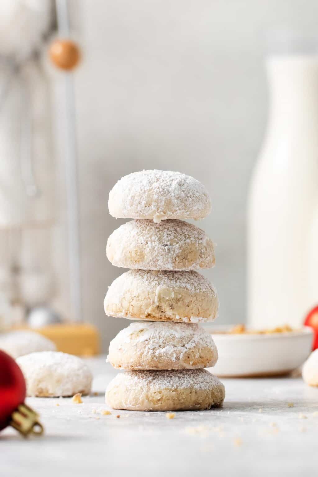 Gluten-Free Snowball Cookies (Melt in Your Mouth!) - Meaningful Eats