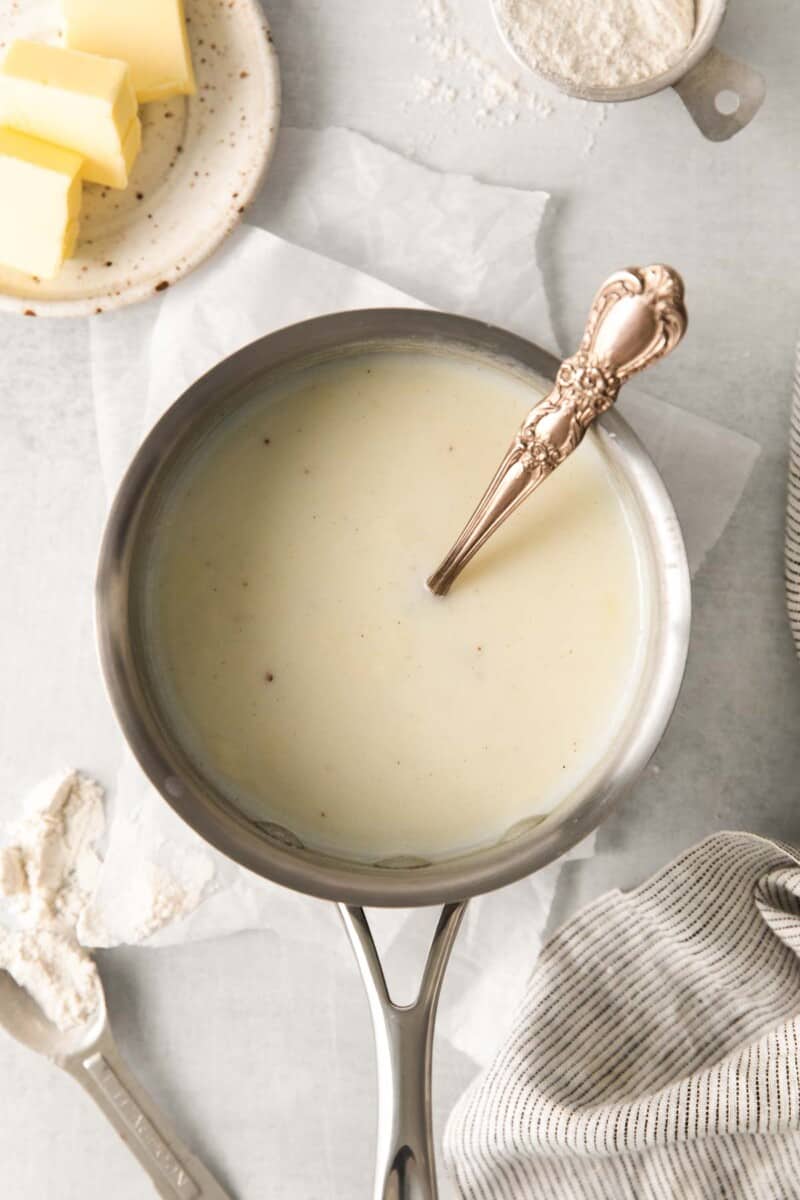 Easy, Gluten-Free Bechamel - Meaningful Eats