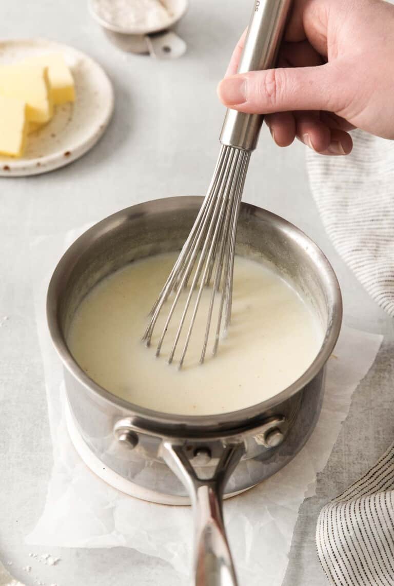 Easy, Gluten-Free Bechamel - Meaningful Eats