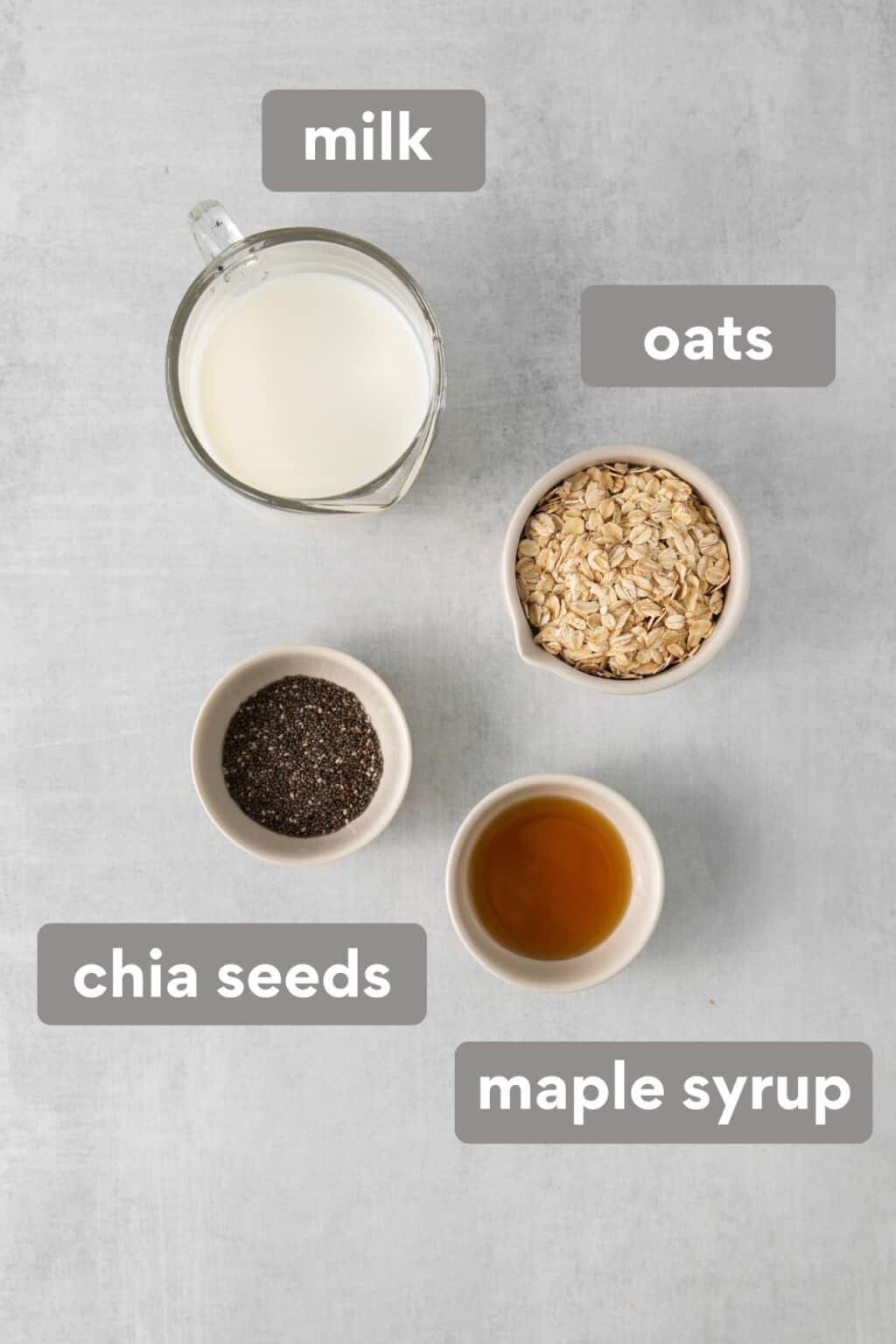 Easy, Gluten-Free Overnight Oats (4 FLAVORS!) - Meaningful Eats