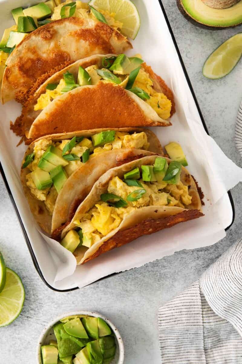 Breakfast Tacos (Crispy Cheese!) - Meaningful Eats