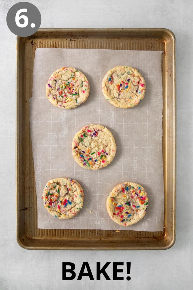 Gluten-Free Funfetti Sugar Cookies (EASY!) - Meaningful Eats