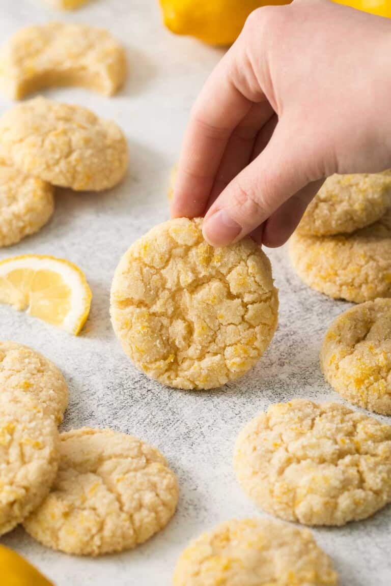 Gluten-Free Lemon Cookies (Soft & Chewy!) - Meaningful Eats