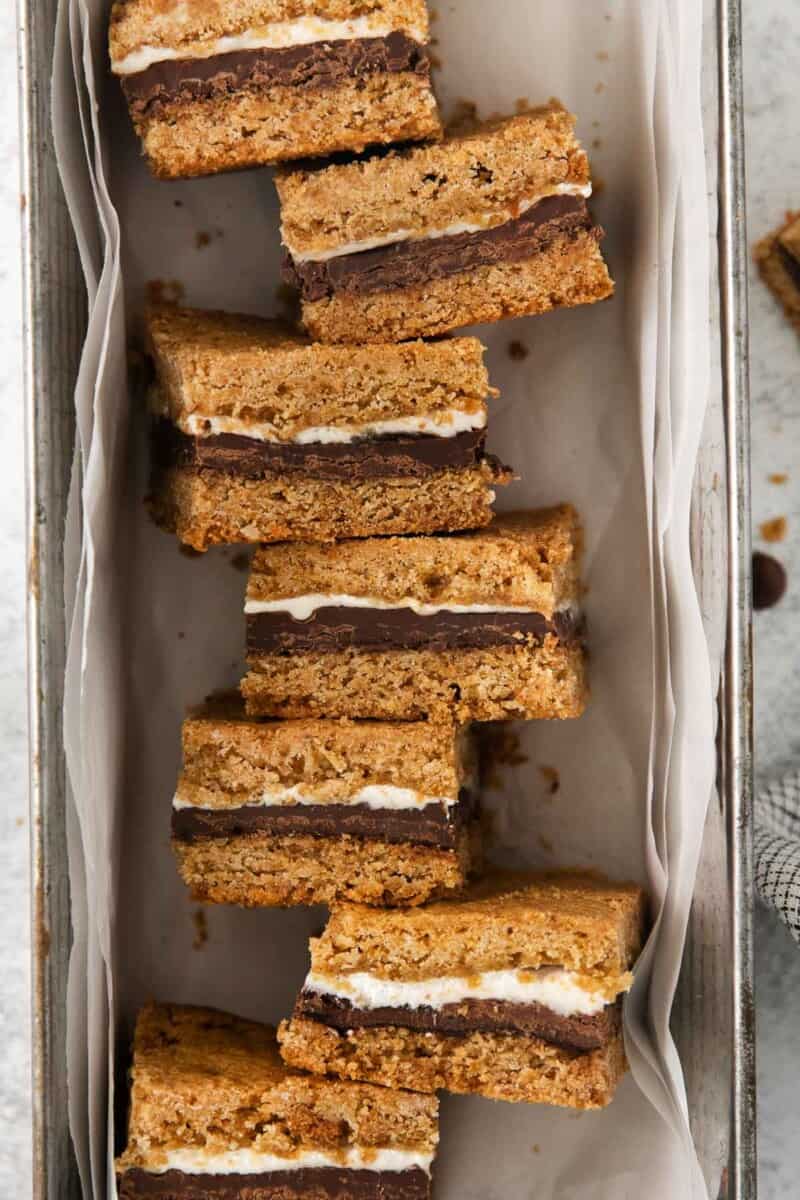 Gluten-Free S'mores Bars - Meaningful Eats