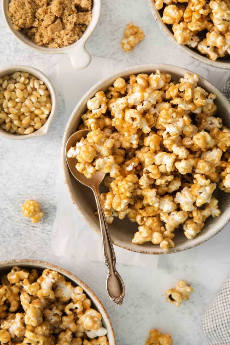 Microwave Caramel Popcorn (Easy Recipe!) - Meaningful Eats