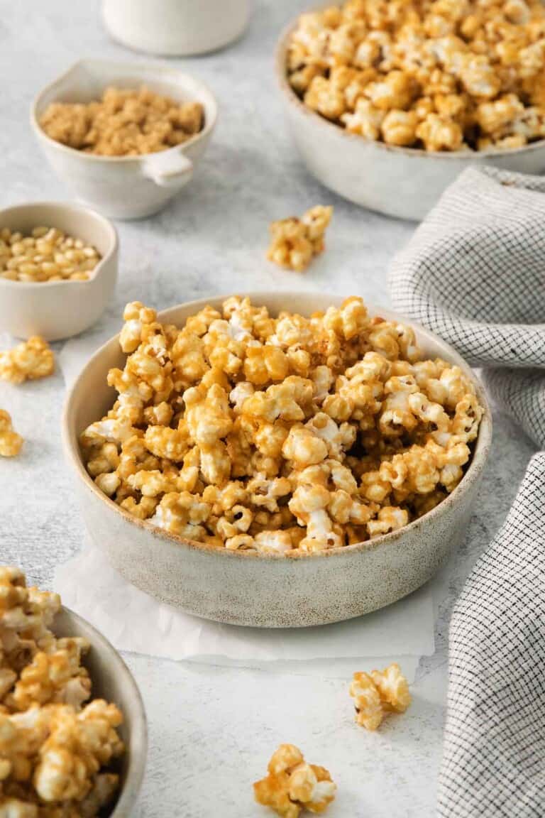 Microwave Caramel Popcorn (Easy Recipe!) - Meaningful Eats