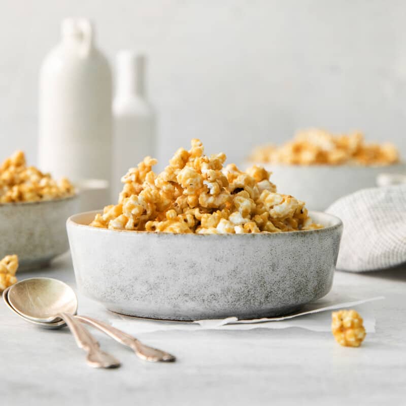 Microwave Caramel Popcorn (Easy Recipe!) - Meaningful Eats