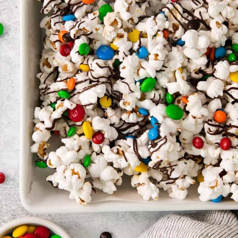 M&M Popcorn (Easy Recipe!) - Meaningful Eats