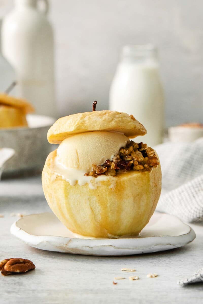 Gluten-Free Baked Apples - Meaningful Eats