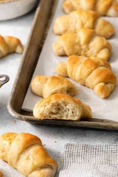 Buttery, Gluten-Free Crescent Rolls (Buttery & Soft!) - Meaningful Eats