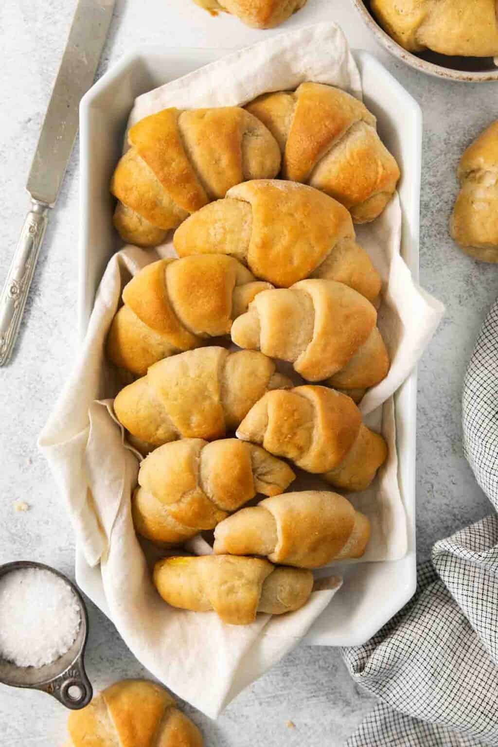 Buttery, Gluten-Free Crescent Rolls (Buttery & Soft!) - Meaningful Eats