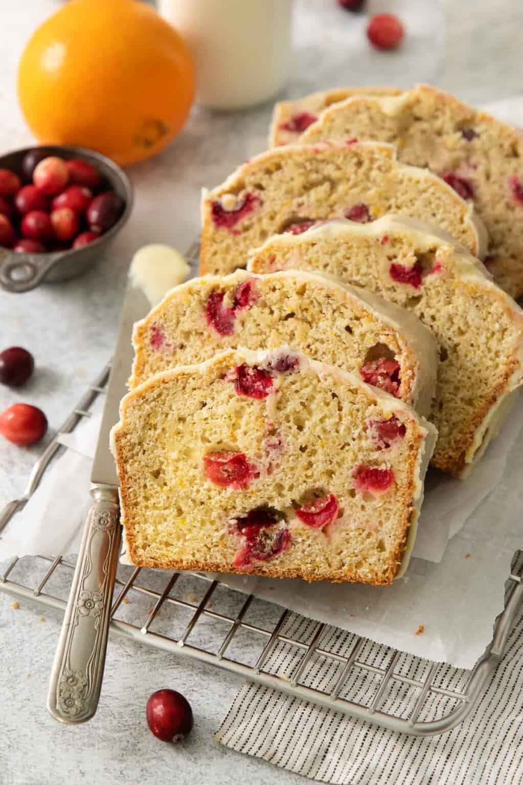 Gluten-Free Cranberry Orange Bread - Meaningful Eats