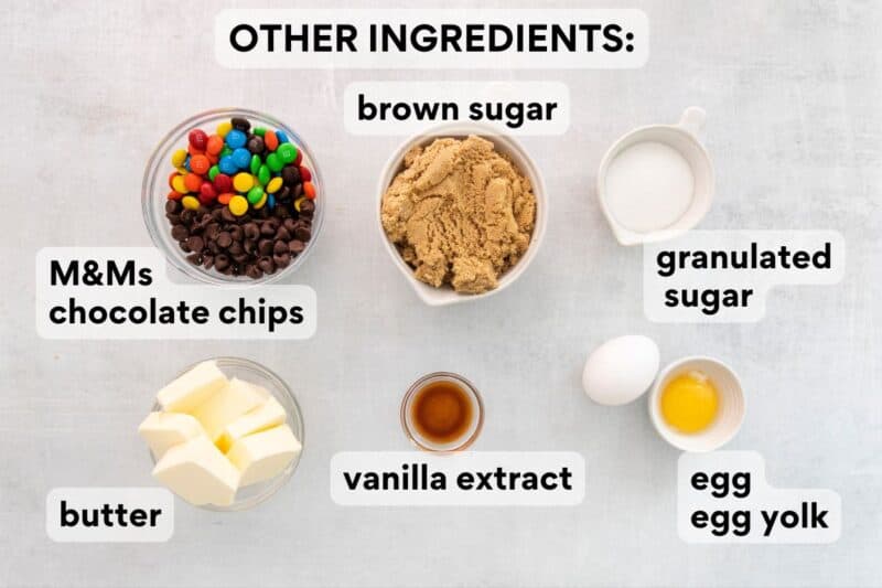 Gluten-Free M&M Cookies - Meaningful Eats