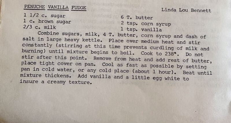Penuche Vanilla Fudge (Vintage Recipe!) - Meaningful Eats