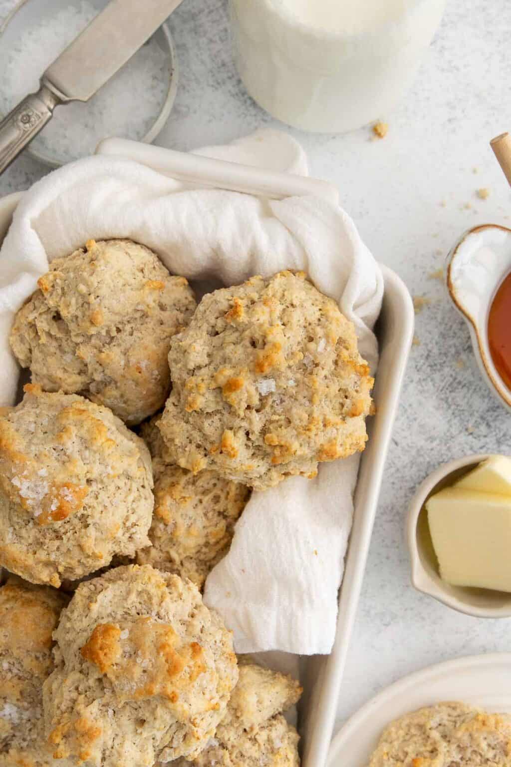 Easy Gluten-Free Drop Biscuits - Meaningful Eats