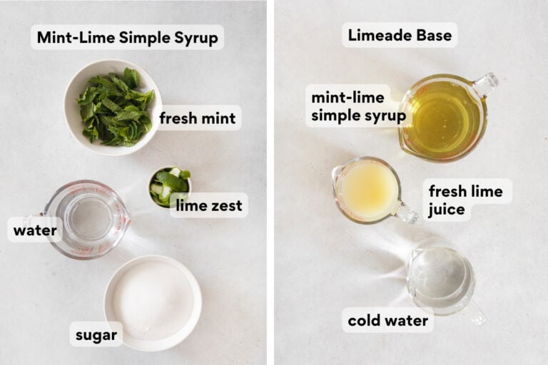 Homemade Mint Limeade - Meaningful Eats