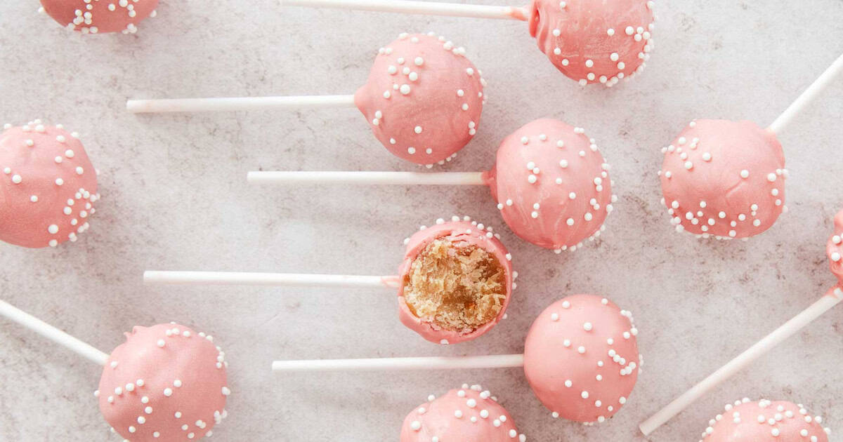 Gluten-Free Starbucks-Style Cake Pops (with Box Cake Mix) - Meaningful Eats