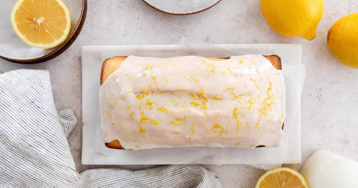 Gluten-Free Starbucks Lemon Loaf - Meaningful Eats