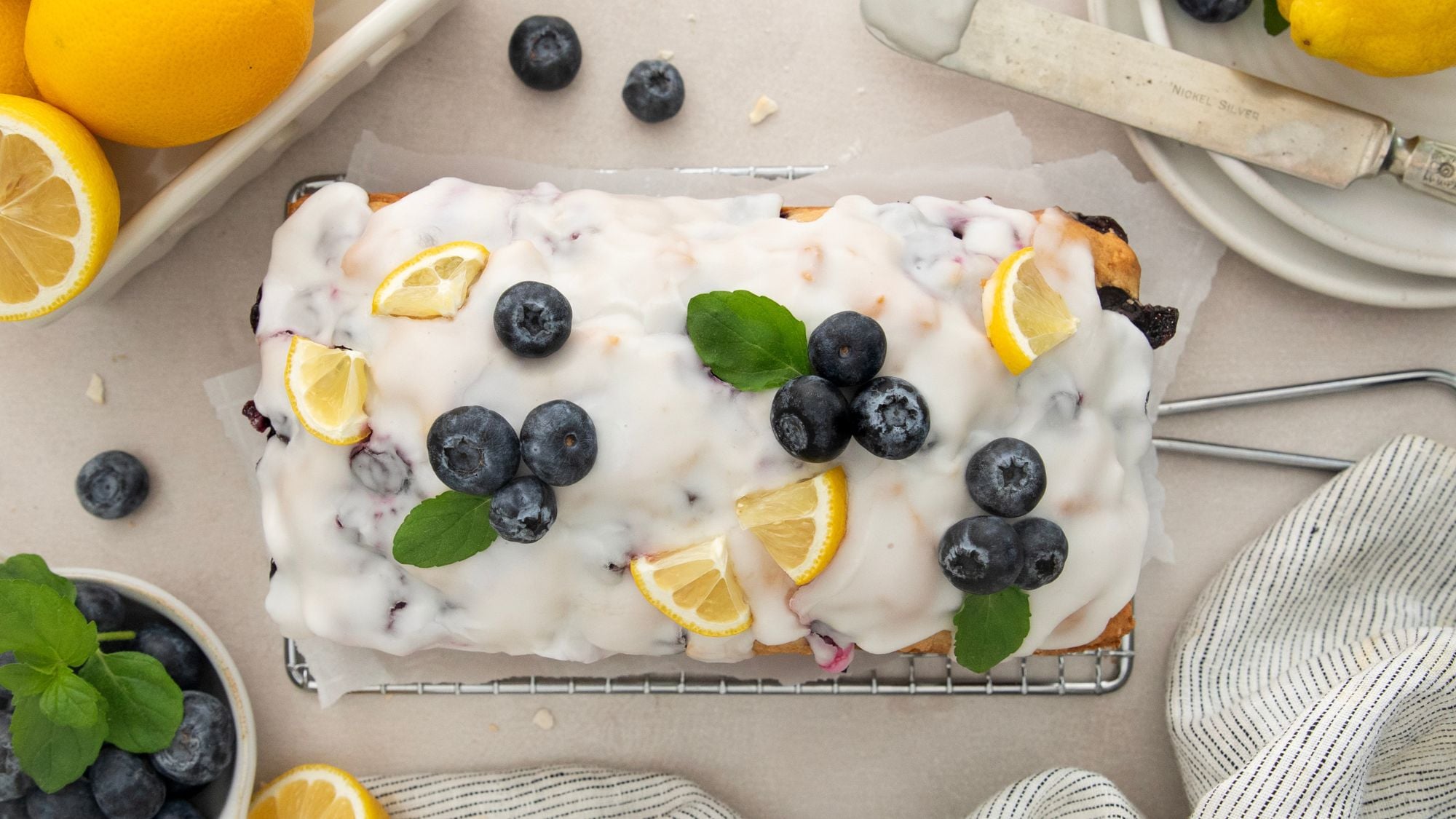 Gluten-Free Lemon Blueberry Bread - Meaningful Eats